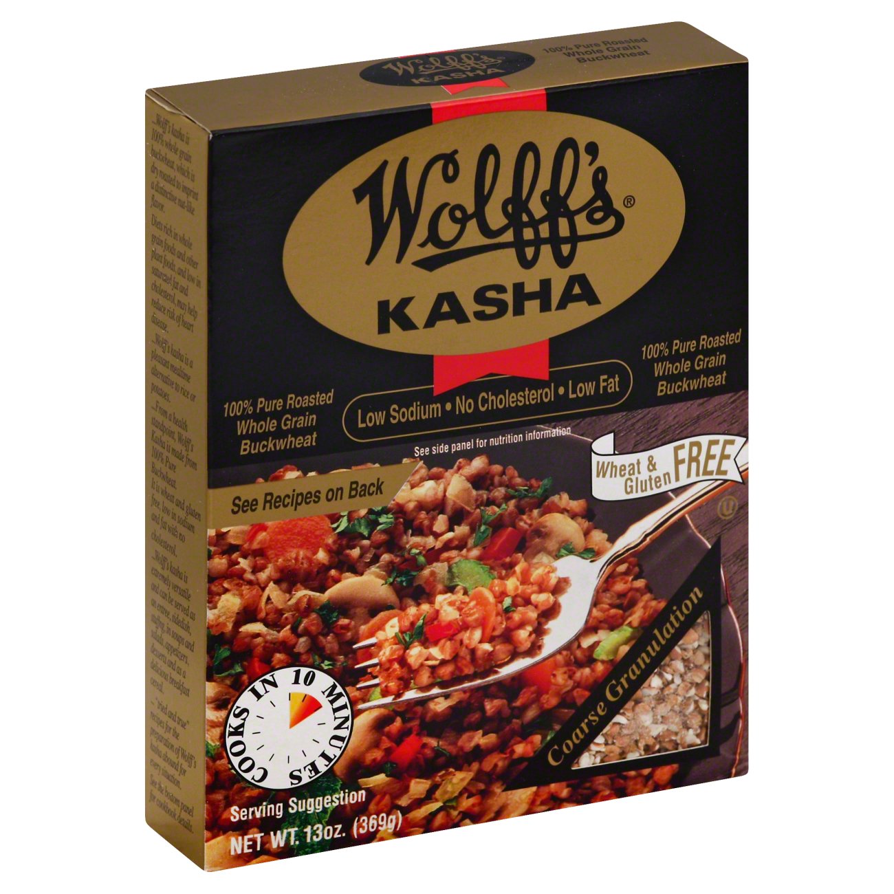 Wolff's Kosher Coarse Granulation Kasha - Shop Rice & grains at H-E-B