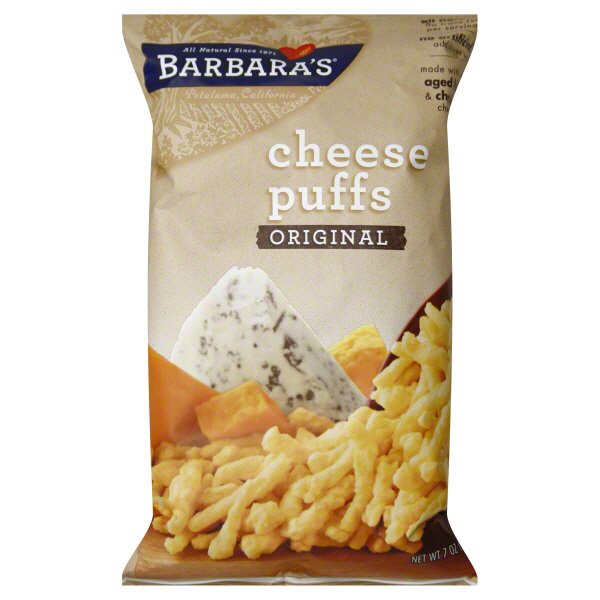 Barbara's Natural One Cheese Puffs, 7 oz | Central Market - Really Into ...