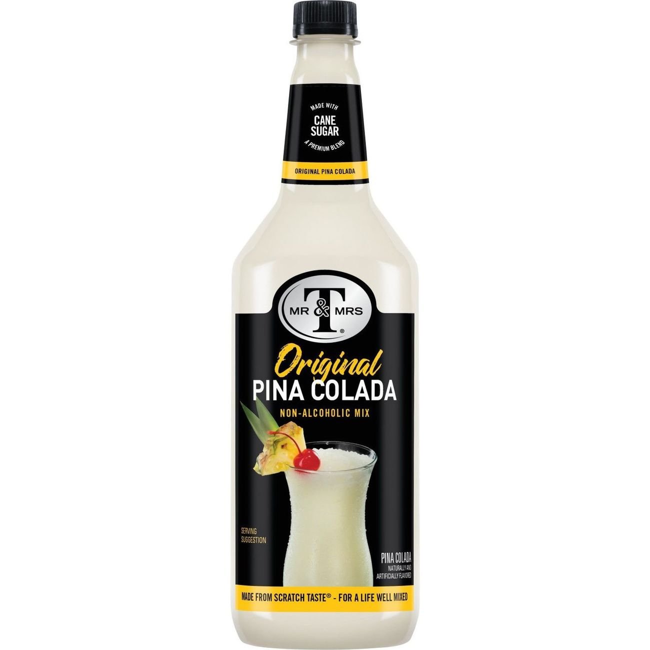 Mr & Mrs T Non-Alcoholic Original Pina Colada Mix - Shop Cocktail ...