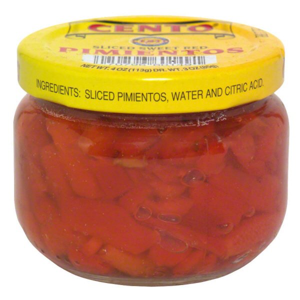 Cento Sliced Sweet Red Pimentos - Shop Peppers at H-E-B