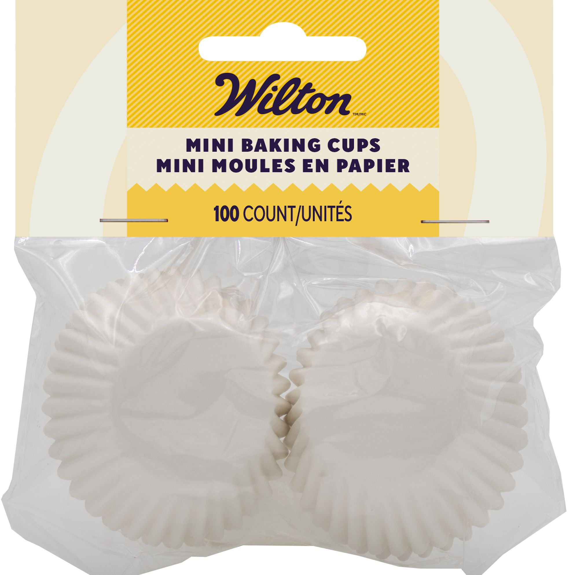 Wilton Mini White Baking Cups - Shop Baking paper & liners at H-E-B