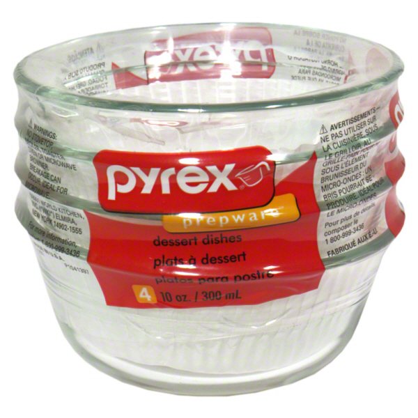 Pyrex 10 OZ Prepware Dessert Dishes - Shop Pans & dishes at H-E-B