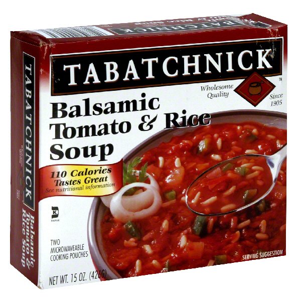 Tabatchnick Kosher Balsamic Tomato and Rice Soup - Shop Meals & Sides ...