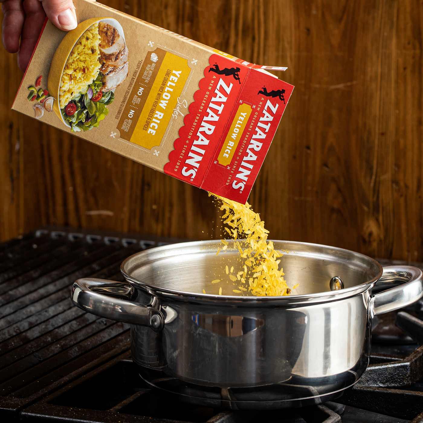 Zatarain's Yellow Rice Mix - Shop Rice & grains at H-E-B