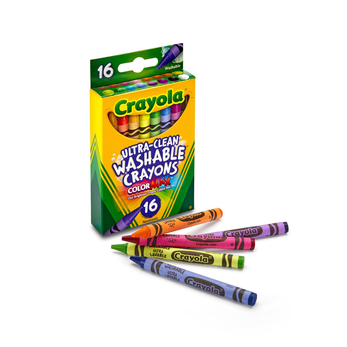 Crayola Ultra-Clean Washable Color Max Crayons - Shop Crayons at H-E-B