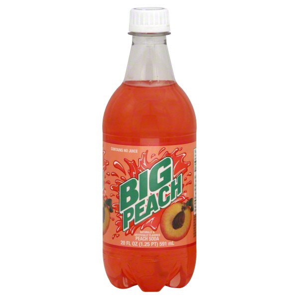 Big Peach Peach Soda - Shop Soda at H-E-B