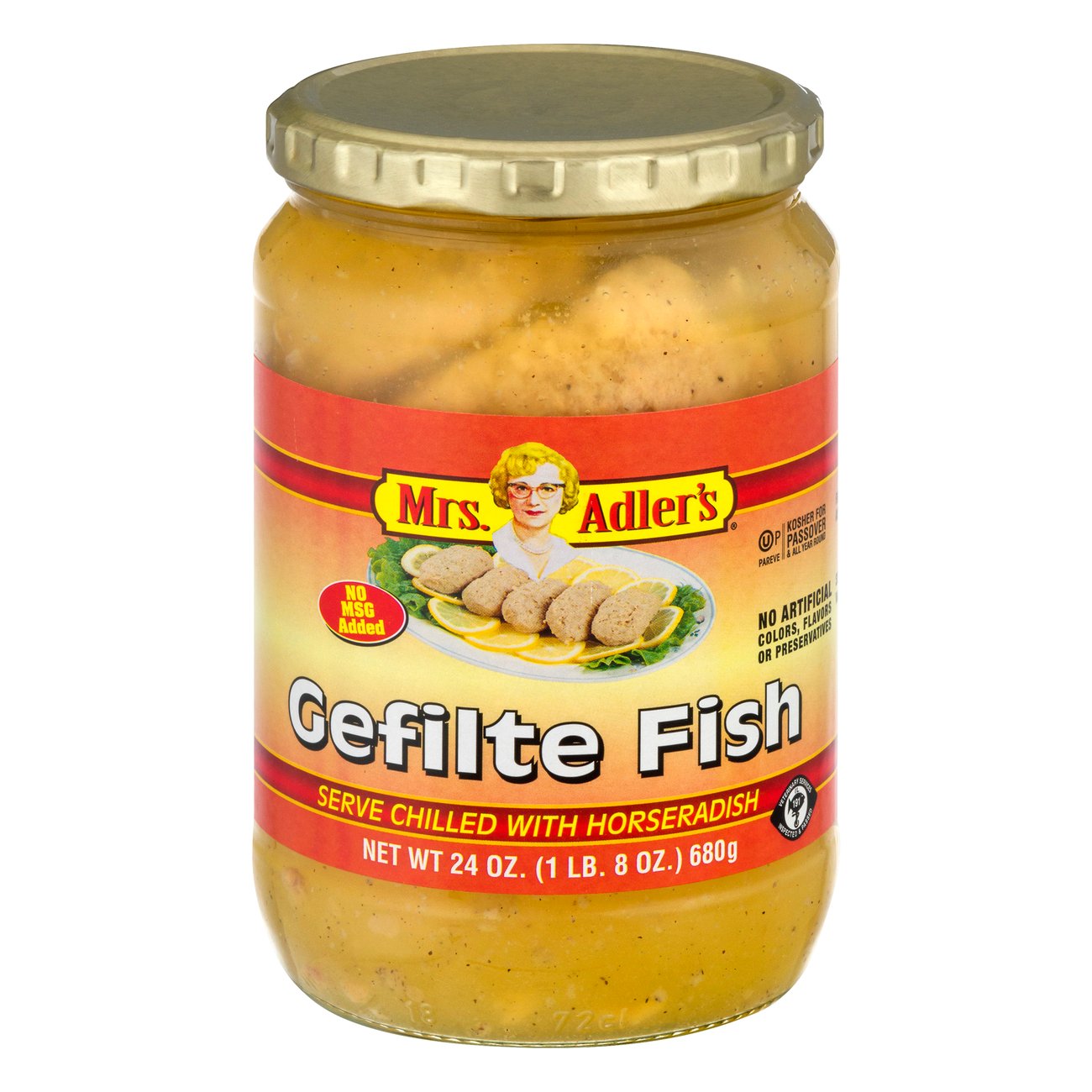 Mrs. Adler's Kosher Gefilte Fish - Shop Seafood at H-E-B