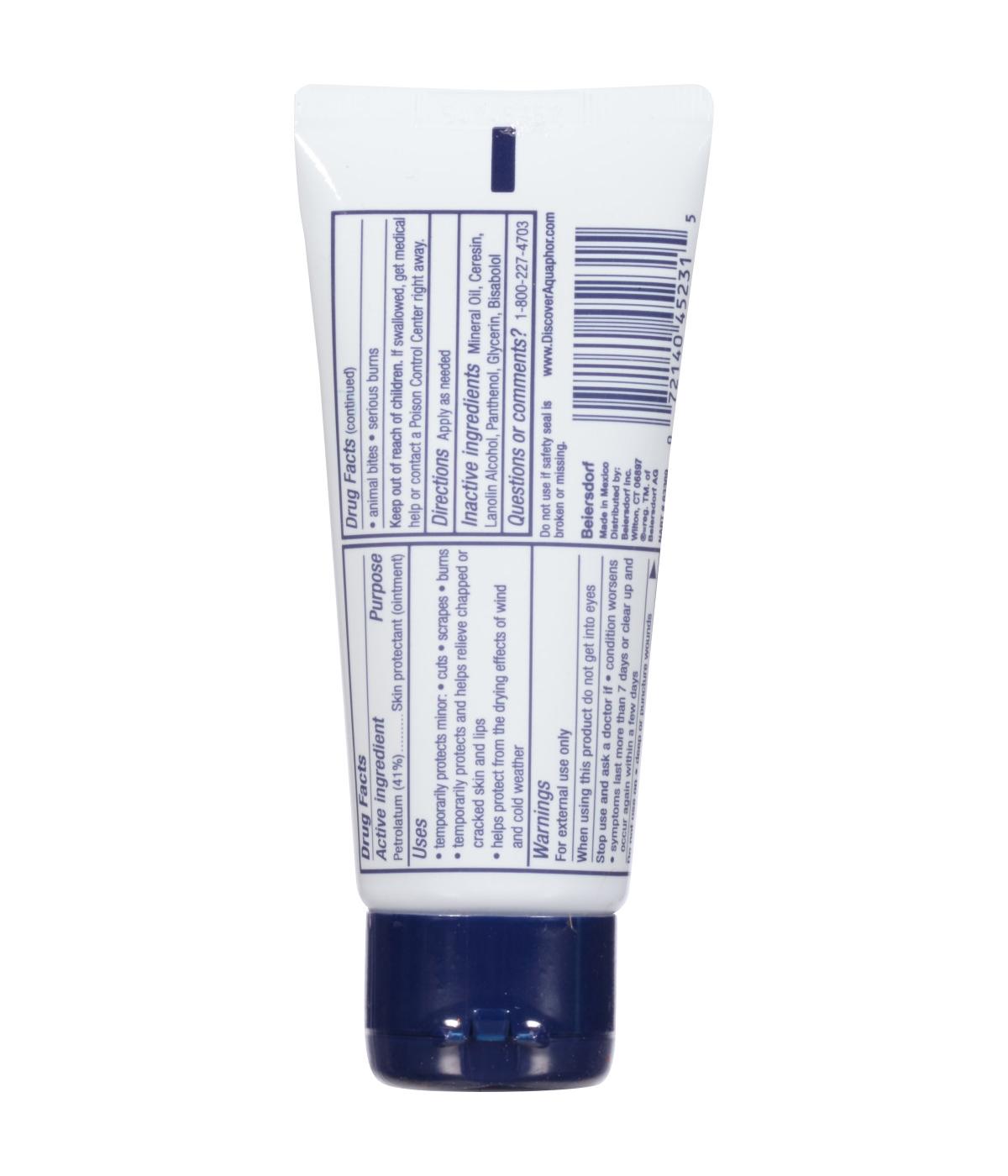 Aquaphor Advanced Therapy Healing Ointment Skin Protectant Tube - Shop ...