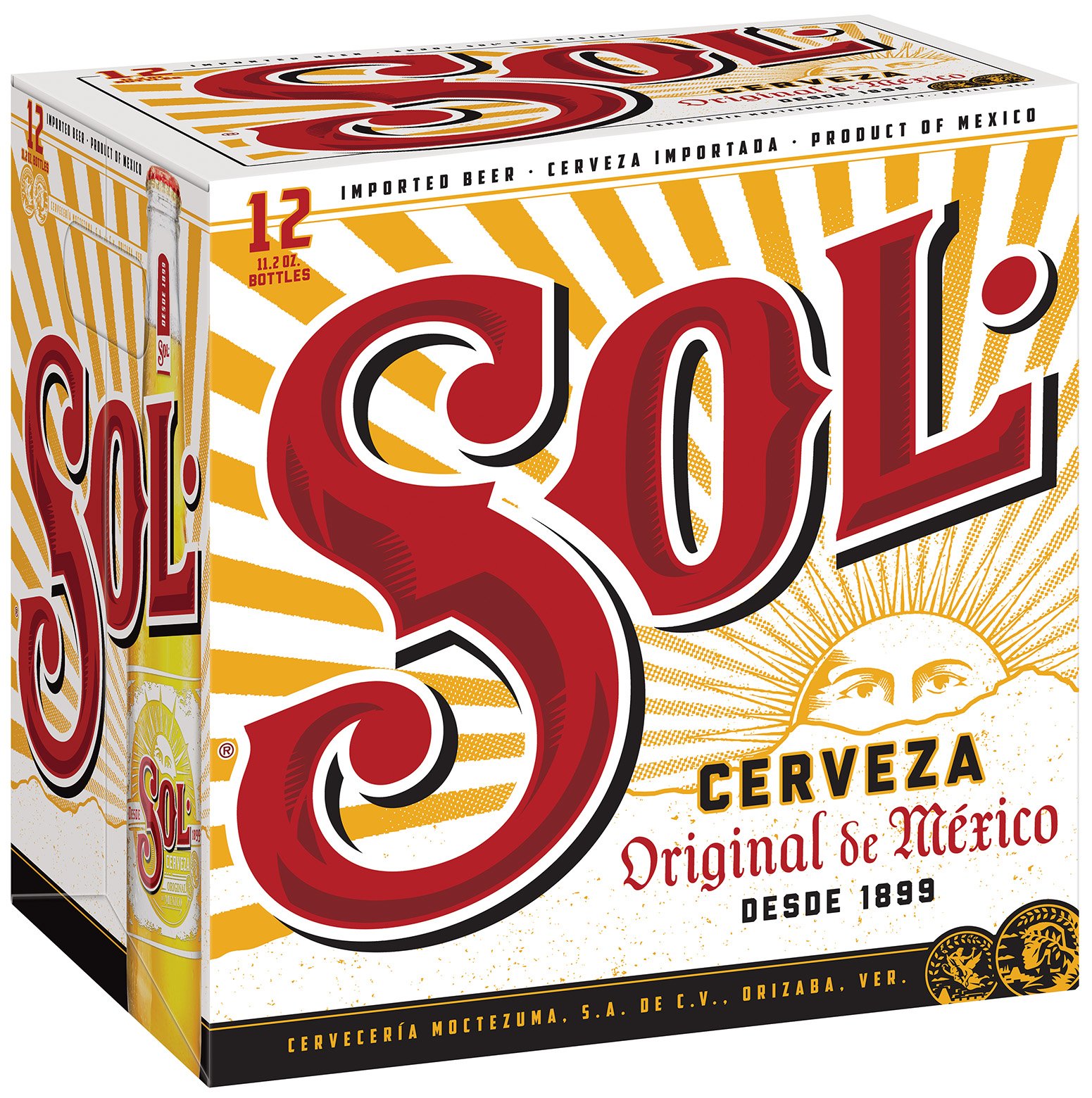 Sol Beer 12 pk Bottles - Shop Beer at H-E-B