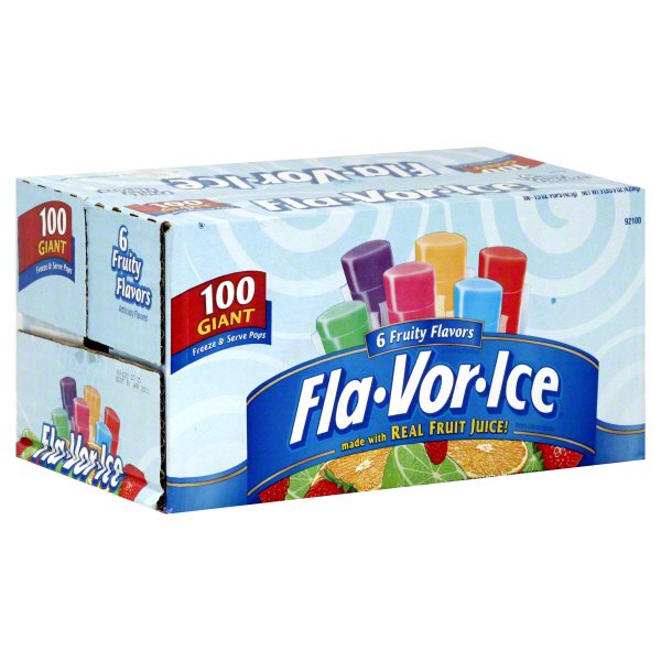 Fla-Vor-Ice Giant Freeze and Serve Pops - Shop Bars & Pops at H-E-B