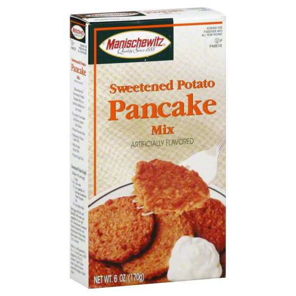 Manischewitz Sweetened Potato Pancake Mix - Shop Pancake mixes at H-E-B