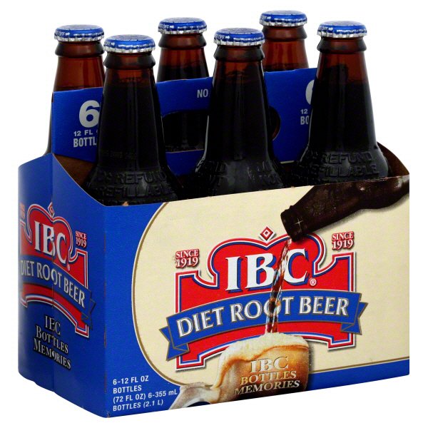 IBC Diet Root Beer Bottles - Shop Soda at H-E-B