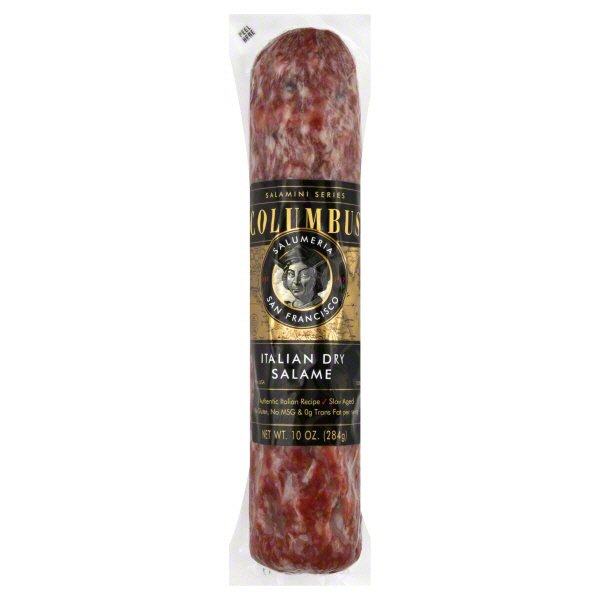 Columbus Salame Company Salumeria Italian Dry Salame - Shop Meat at H-E-B