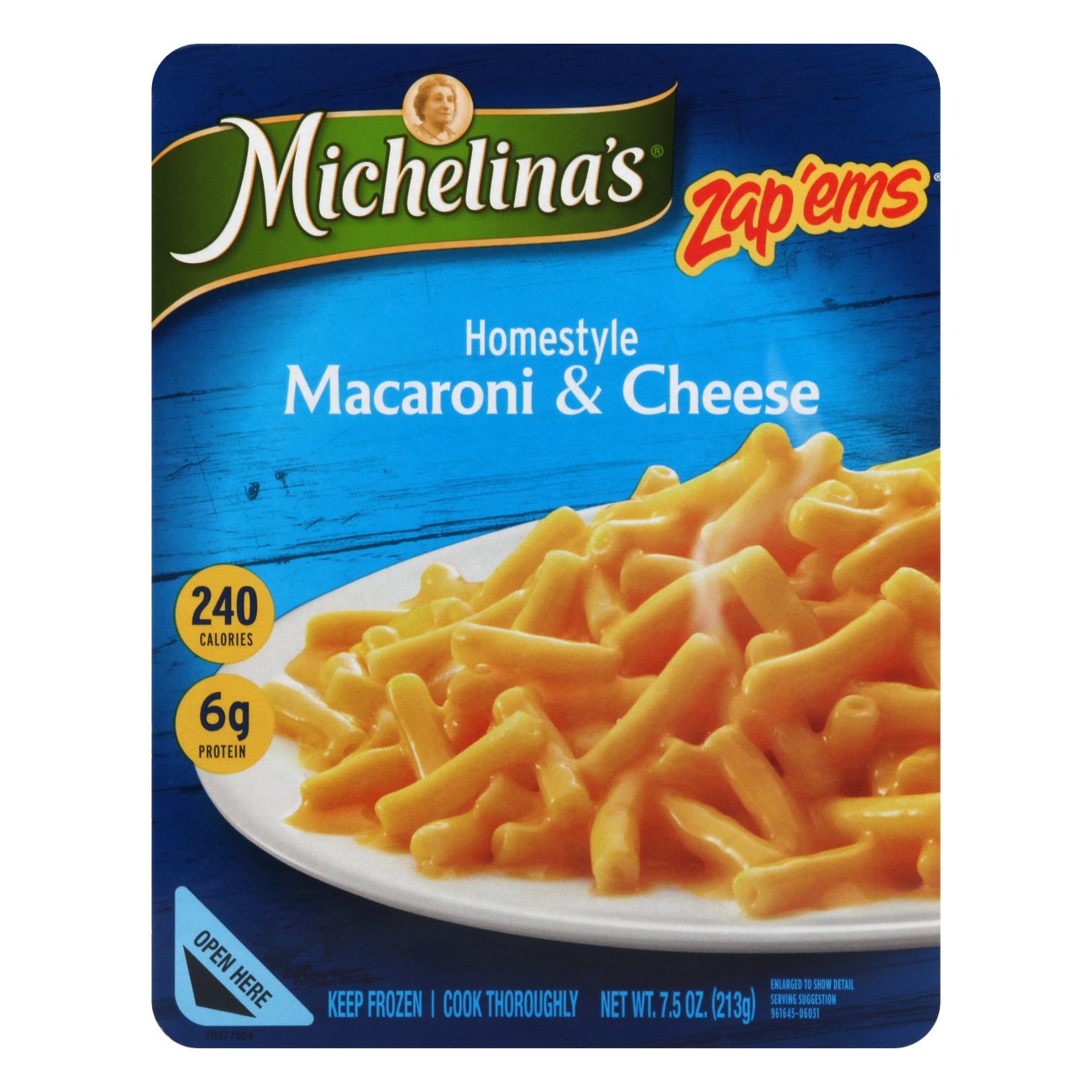 Michelina's Zap 'ems Gourmet Homestyle Macaroni & Cheese - Shop Entrees ...