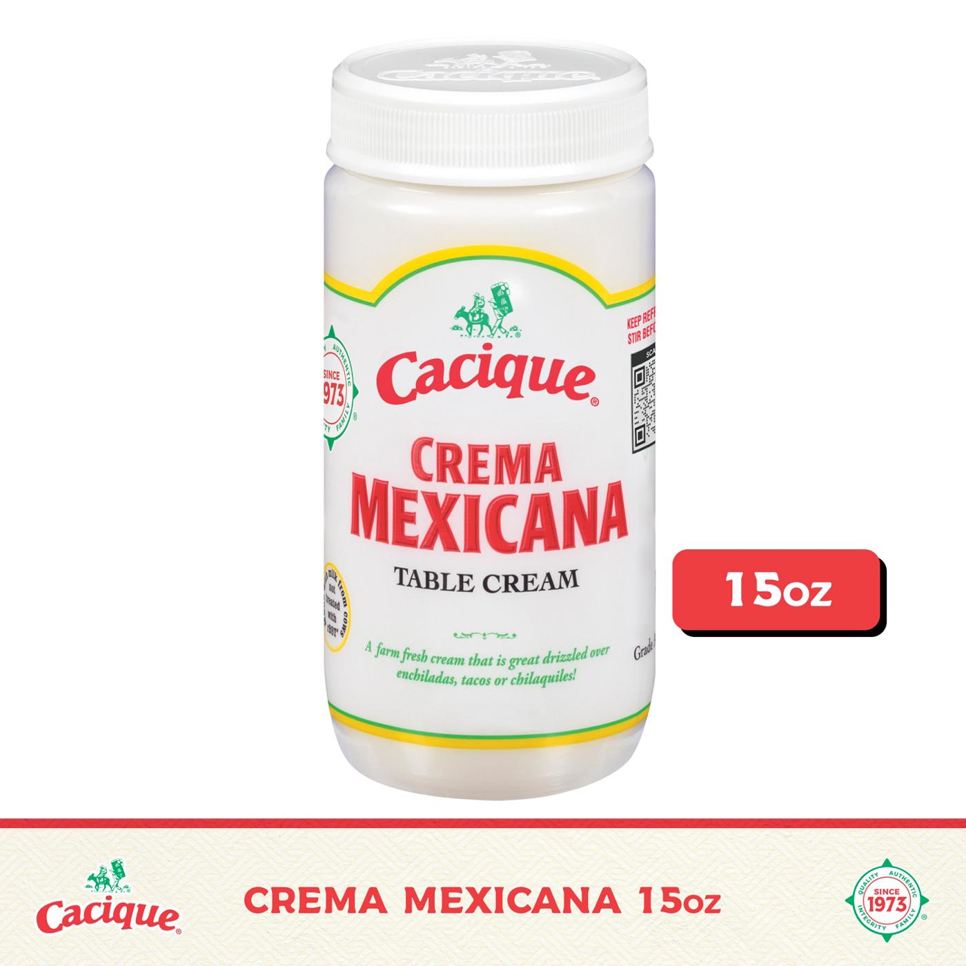 Cacique Crema Mexicana Table Cream - Shop Milk at H-E-B