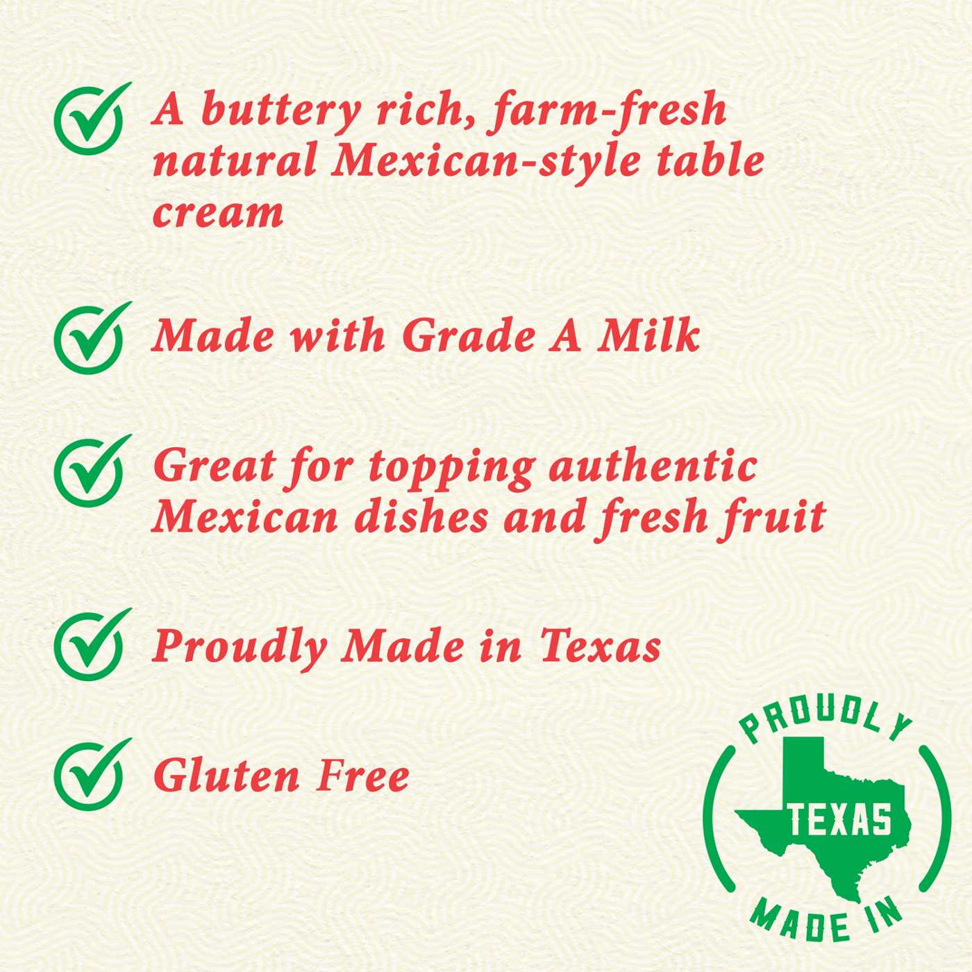 Cacique Crema Mexicana Table Cream - Shop Milk at H-E-B