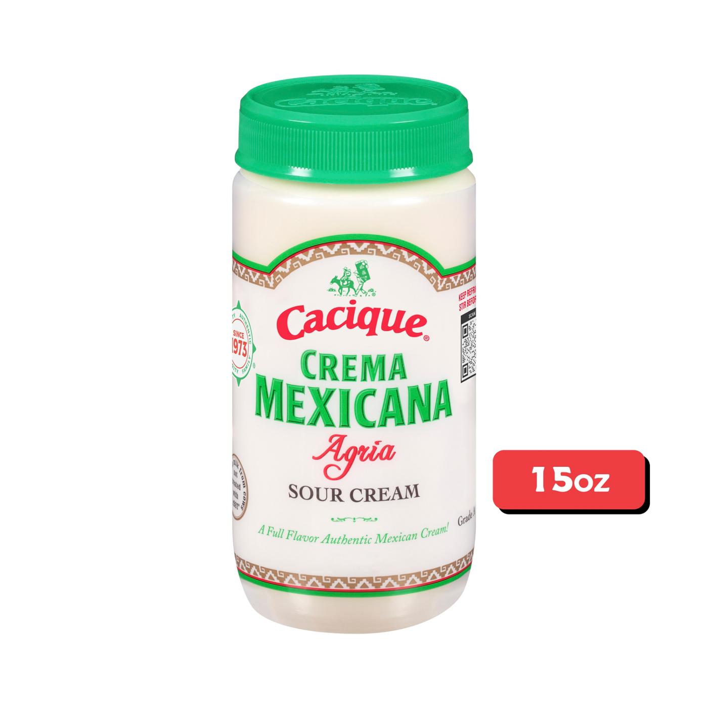 Cacique Crema Mexicana Agria Sour Cream - Shop Sour cream at H-E-B