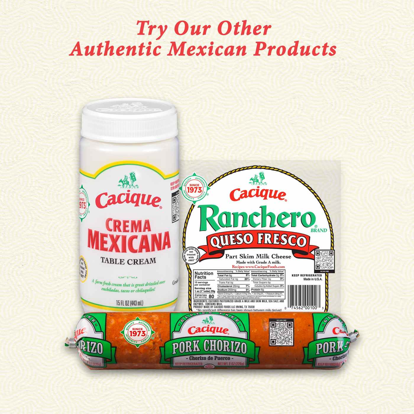 Cacique Crema Mexicana Agria Sour Cream - Shop Sour cream at H-E-B