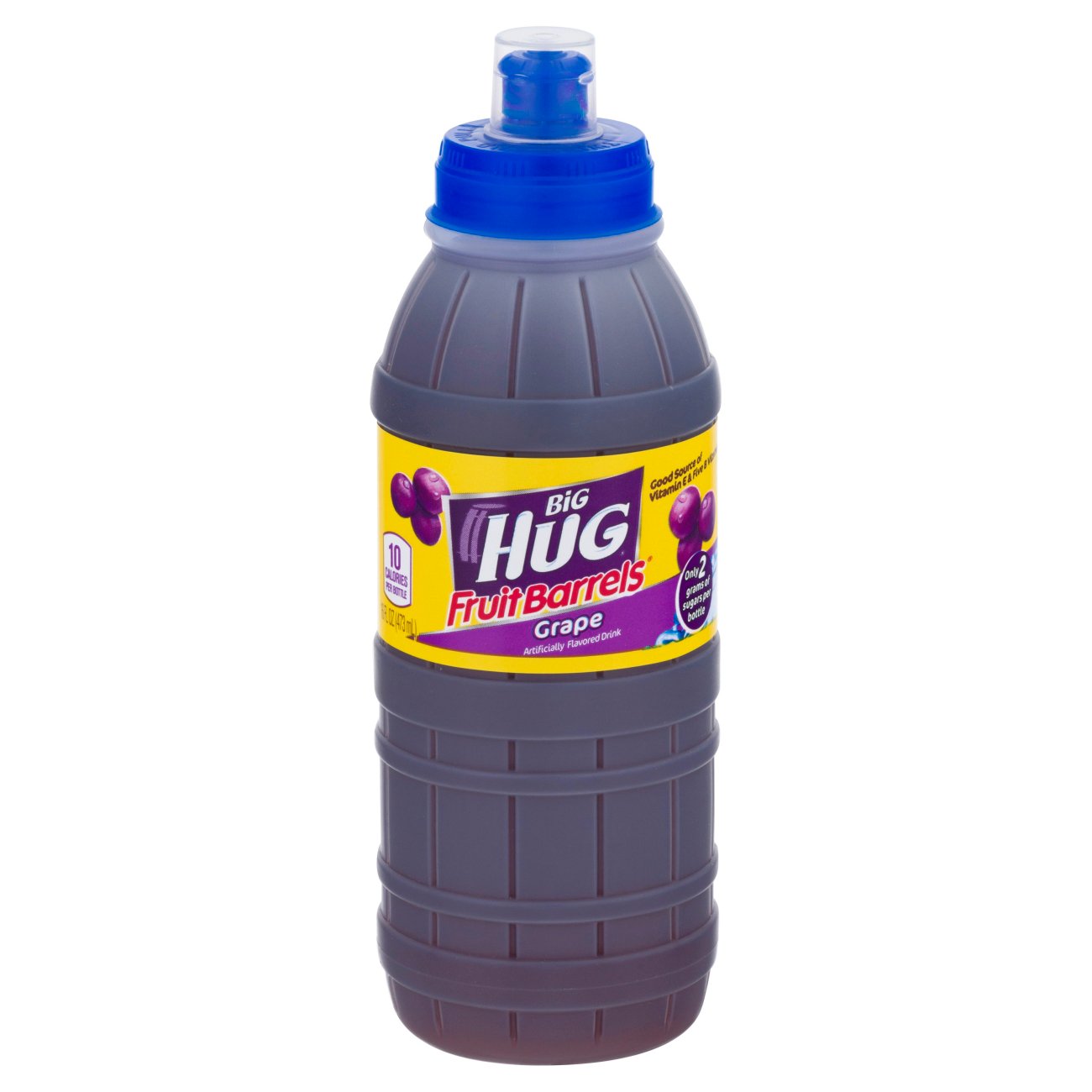 Big Hug Grape Drink Sports Cap Bottle - Shop Juice at H-E-B