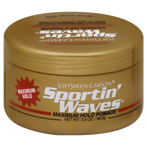 Soft Sheen-Carson Sportin' Waves Maximum Hold Pomade Wax - Shop Styling ...