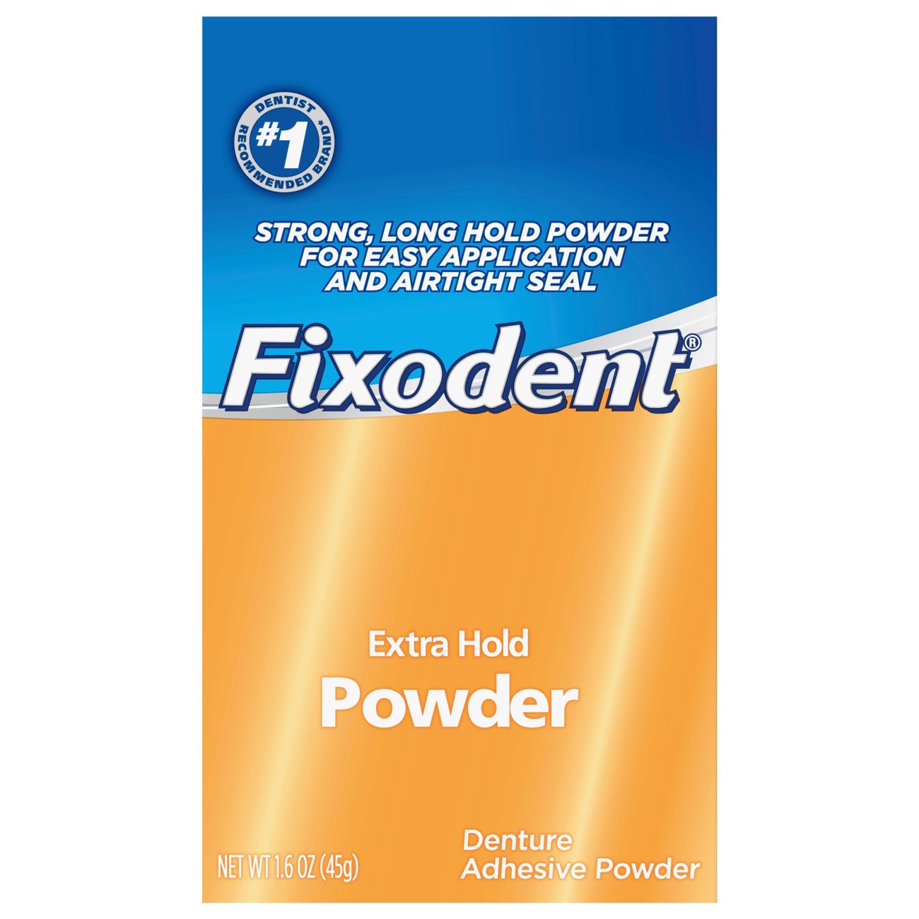 Fixodent Extra Hold Denture Adhesive Powder - Shop Denture Care at H-E-B
