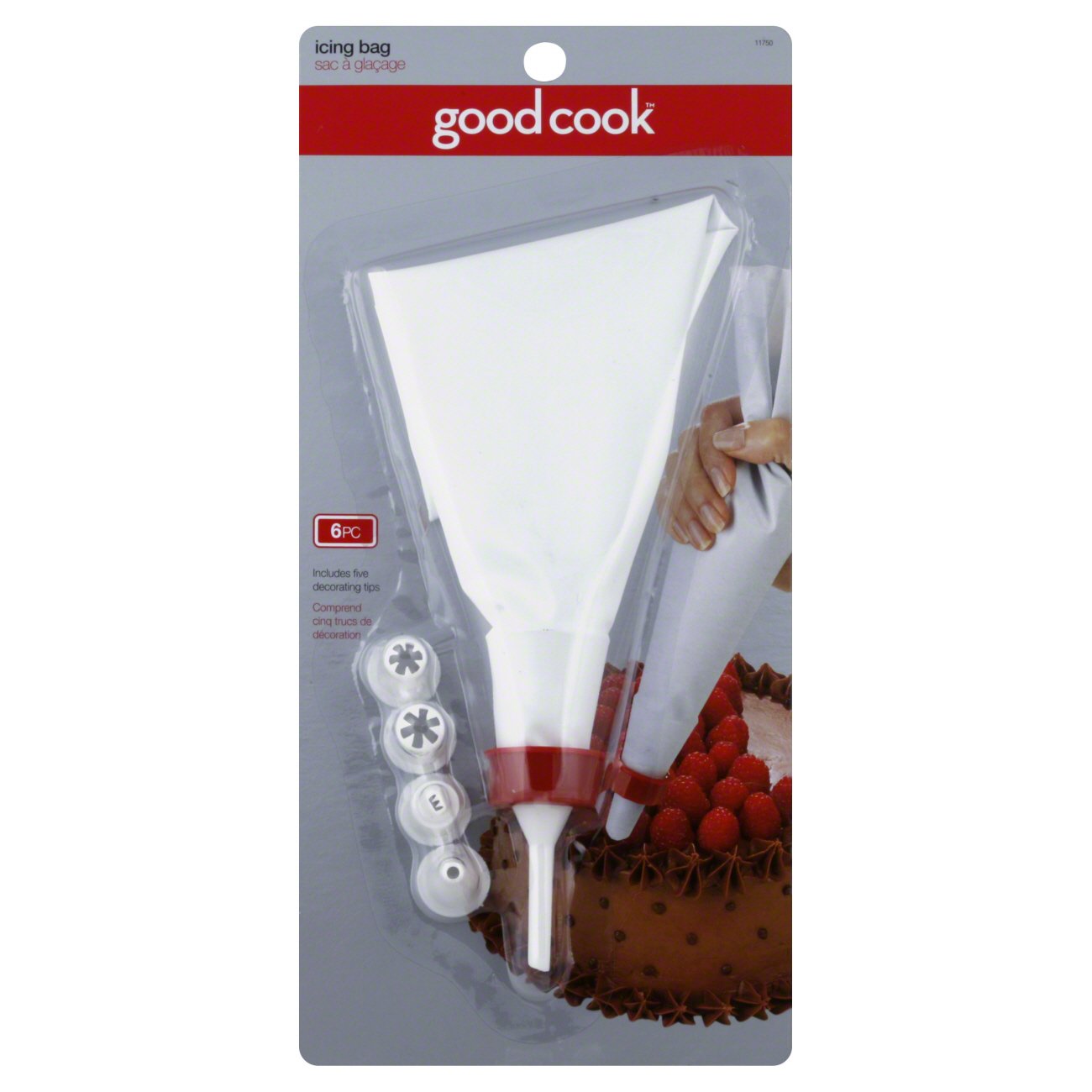 GoodCook Icing Bag with Decorating Tips - Shop Baking tools at H-E-B