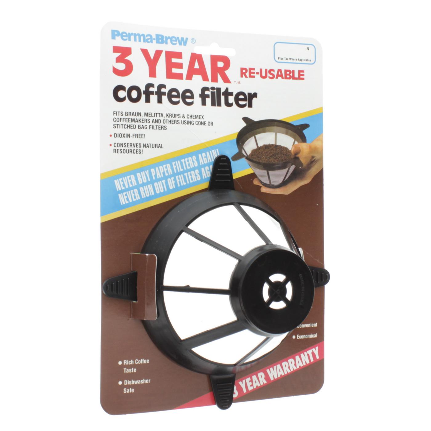 Perma-Brew 3 Year Coffee Filter, Re-Usable - Shop Coffee filters at H-E-B