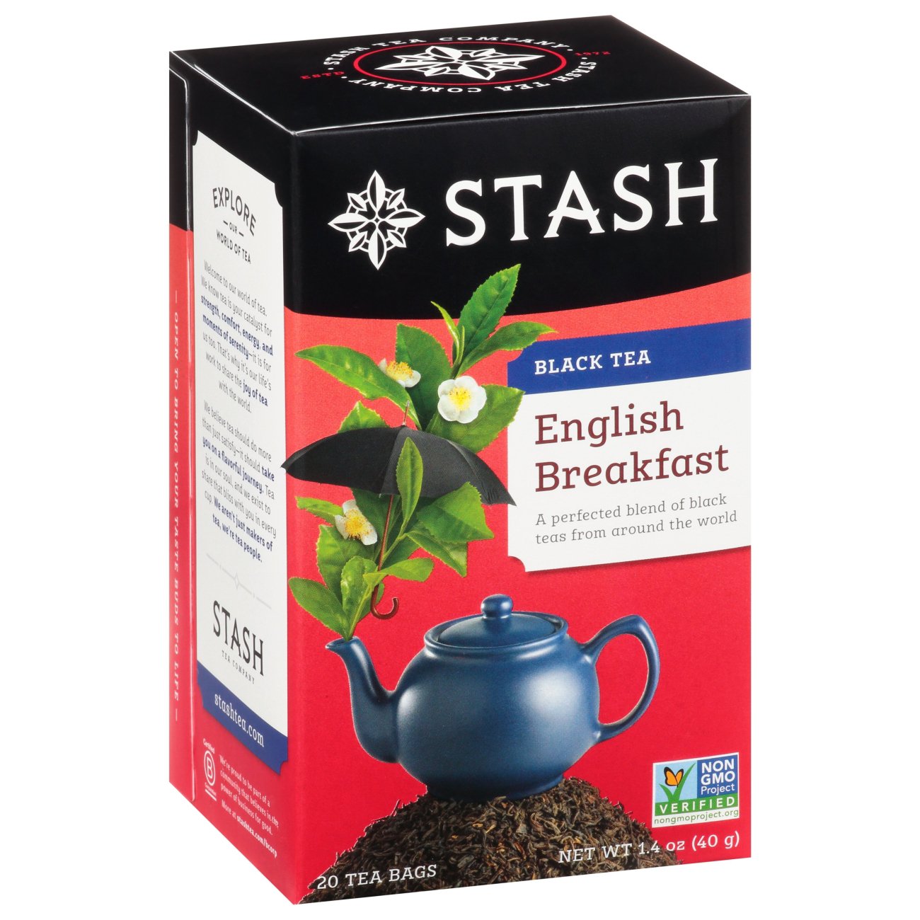 Stash Premium English Breakfast Black Tea Bags - Shop Tea at H-E-B