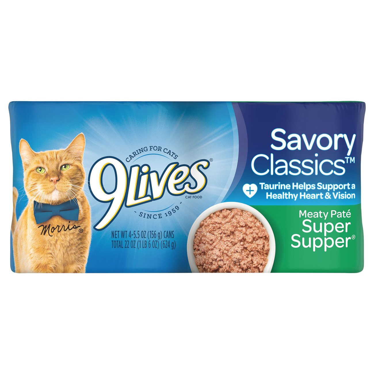 9Lives Meaty Pate Super Supper Wet Cat Food - Shop Food at H-E-B