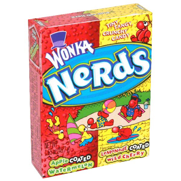 Willy Wonka Apple Coated Watermelon and Lemonade Coated Wild Cherry Nerds - Shop Candy at H-E-B