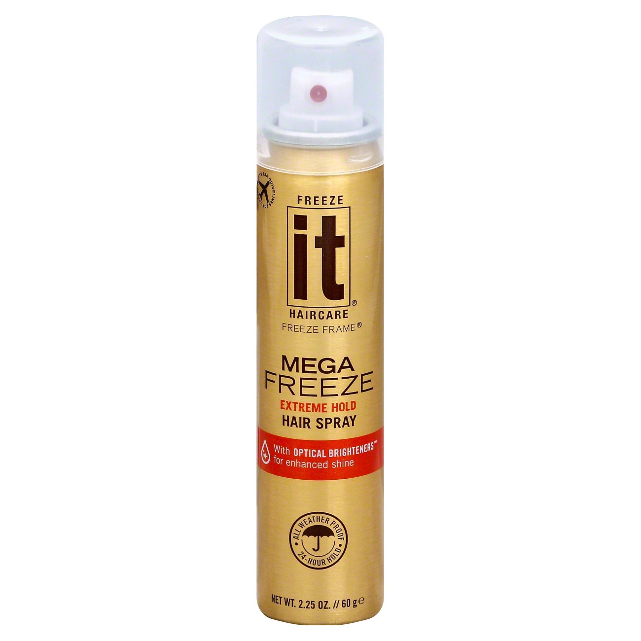 Freeze It Mega Freeze 24 Hour Extreme Hold Hair Spray - Shop Styling ...