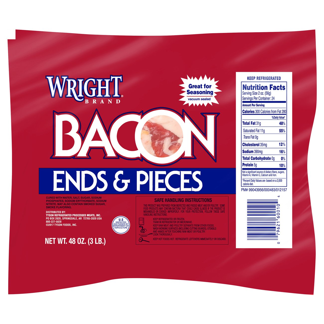 Wright Brand Bacon Ends Pieces Shop Bacon At H E B