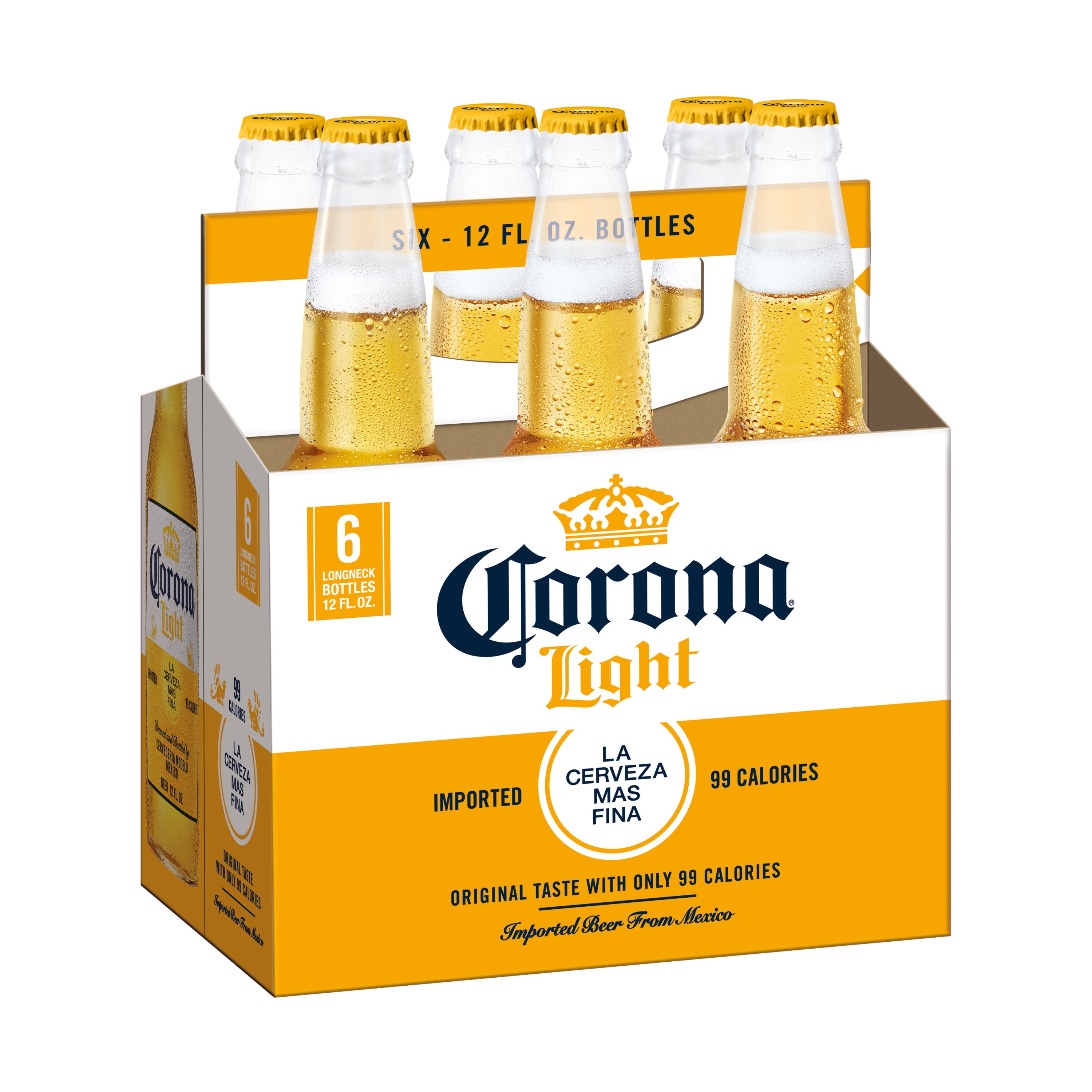 Corona Light Mexican Lager Light Beer 6 pk Bottles - Shop Beer at H-E-B