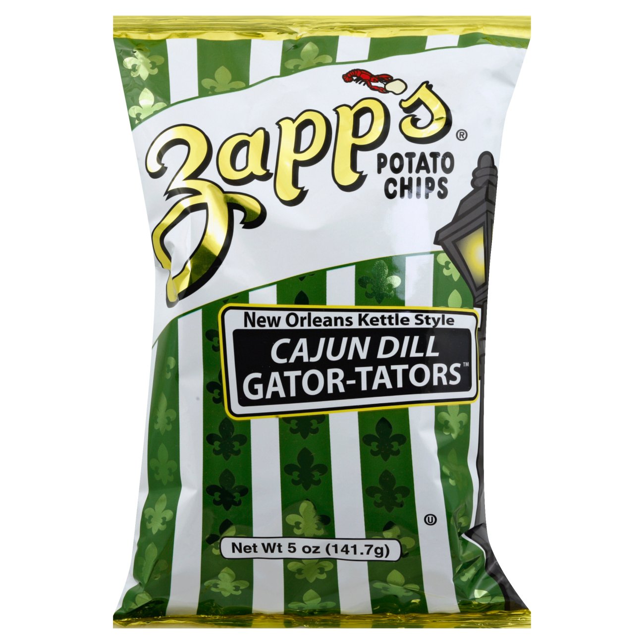 Zapp's Cajun Dill Gator-Tators Potato Chips - Shop Chips at H-E-B