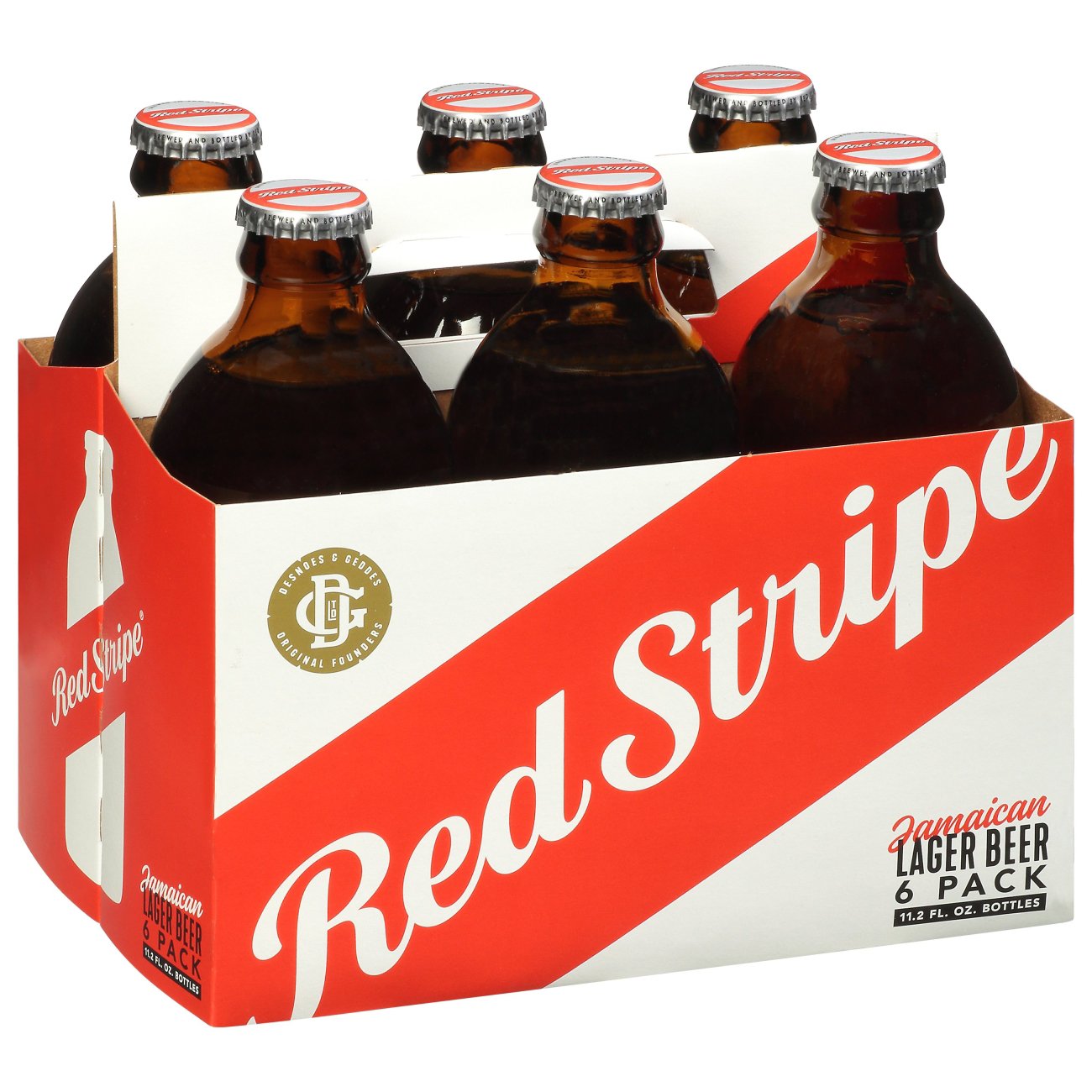 Red Stripe Jamaican Lager Beer 6 Pk Bottles Shop Beer At H E B