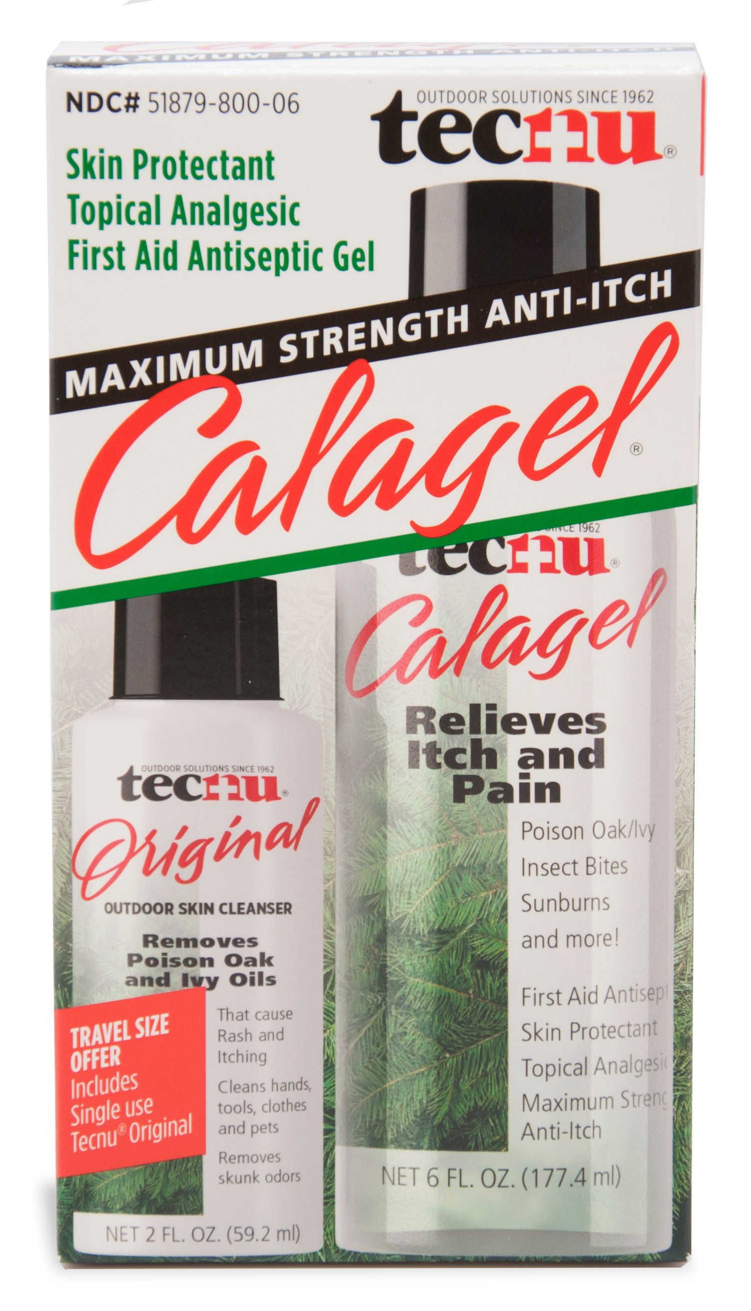 Tecnu Calagel First Aid Maximum Strength Antiseptic Gel - Shop ...