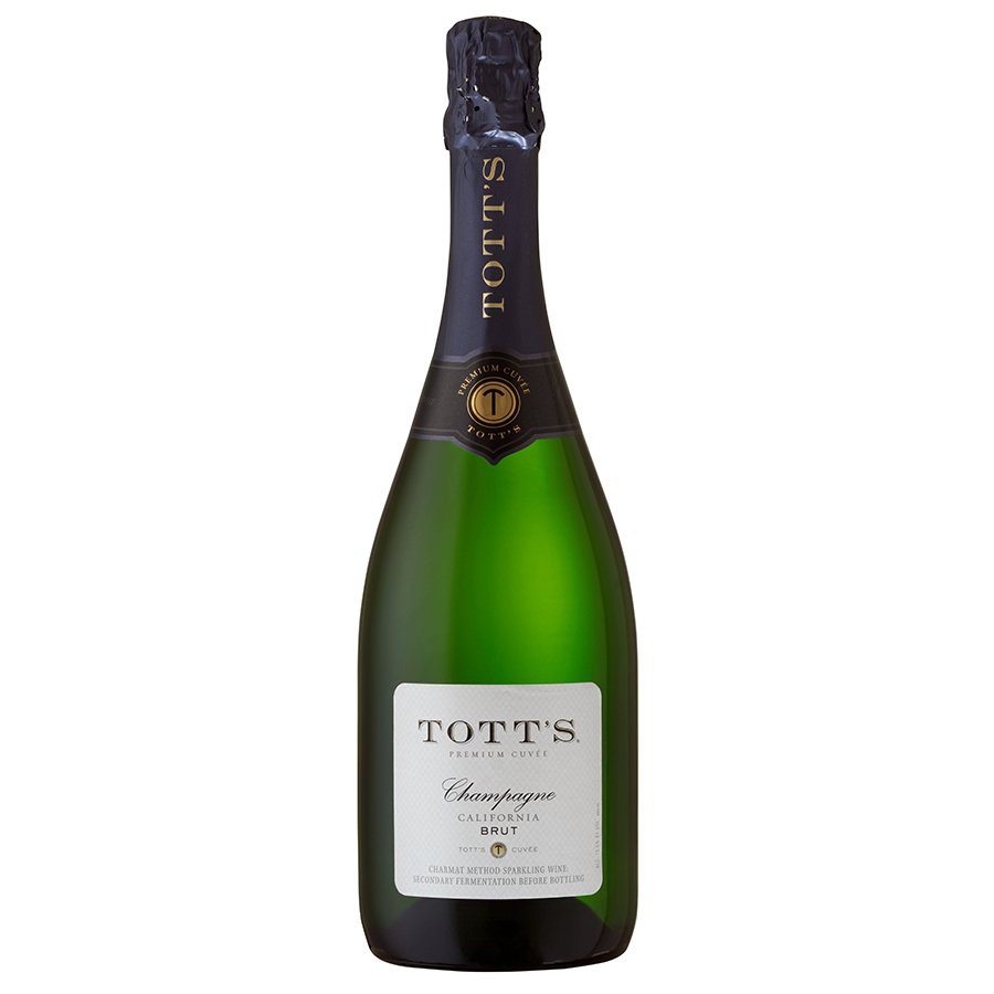 Tott's Brut Champagne Calfornia Sparkling Wine - Shop Wine at H-E-B