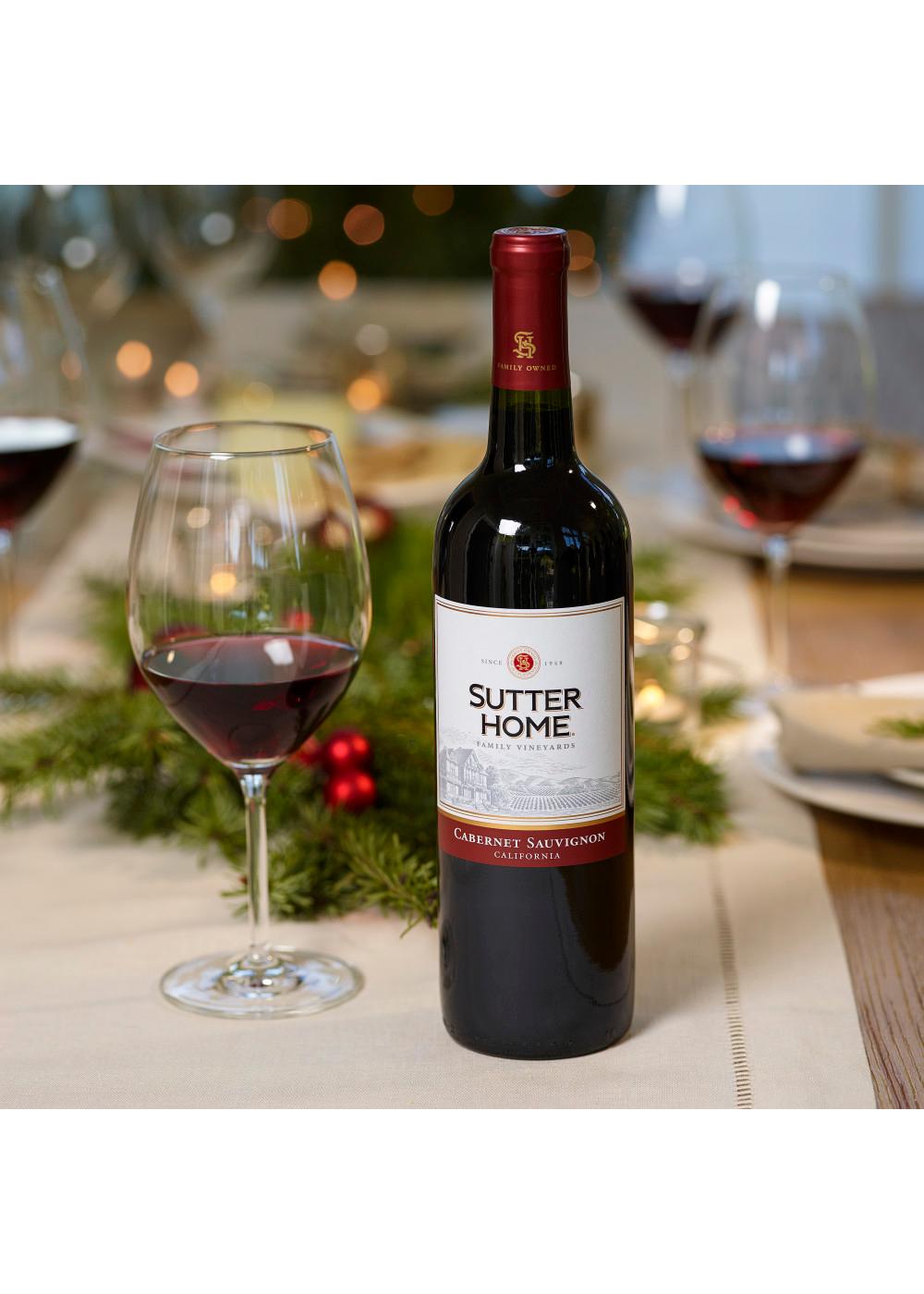 Sutter Home Family Vineyards Cabernet Sauvignon Wine - Shop Wine at H-E-B