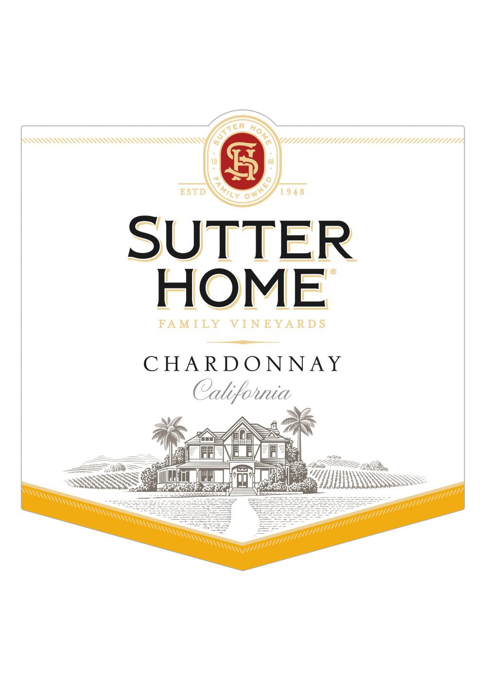 Sutter Home Family Vineyards Chardonnay Wine - Shop Wine at H-E-B