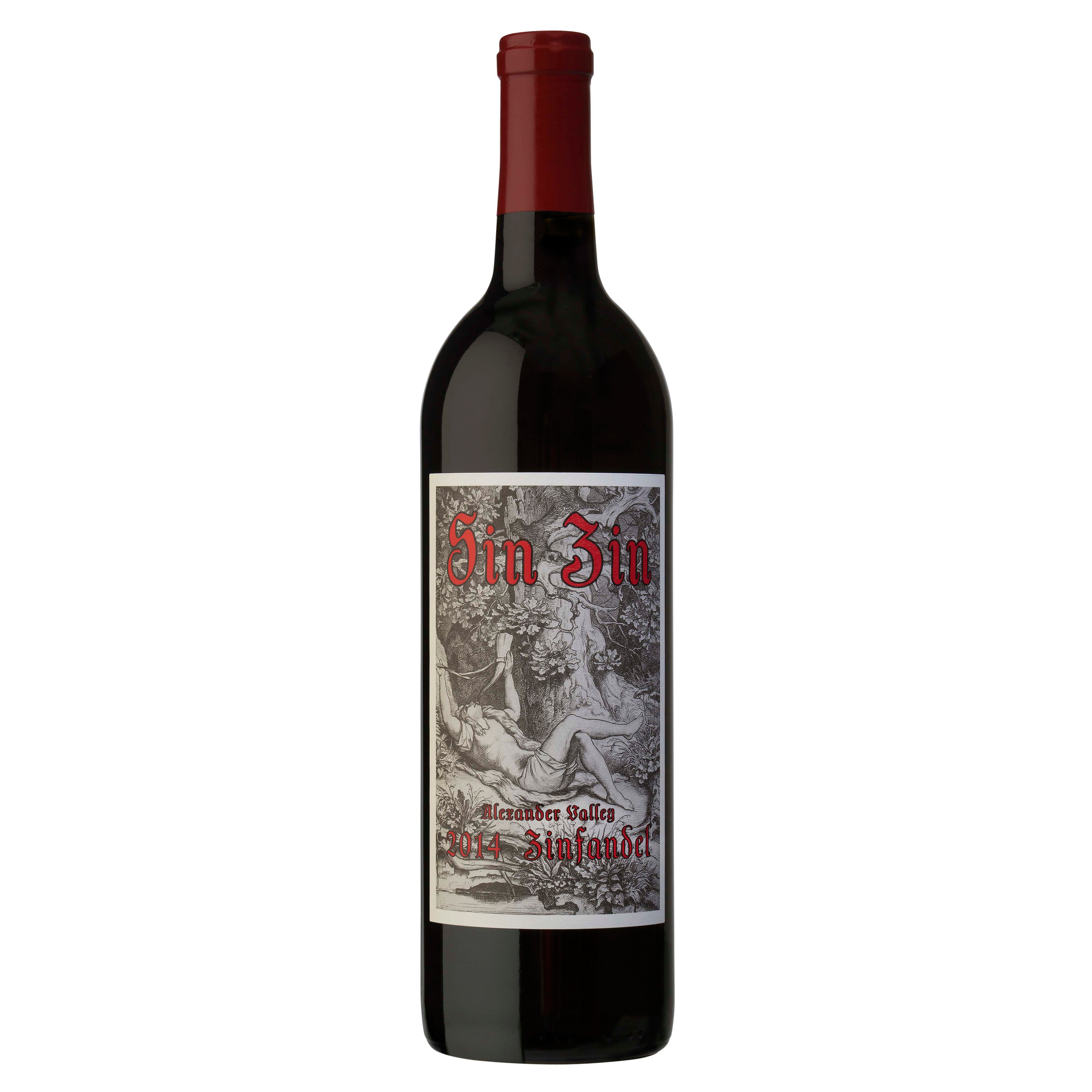Alexander Valley Vineyards Sin Zin Zinfandel California Red Wine - Shop ...