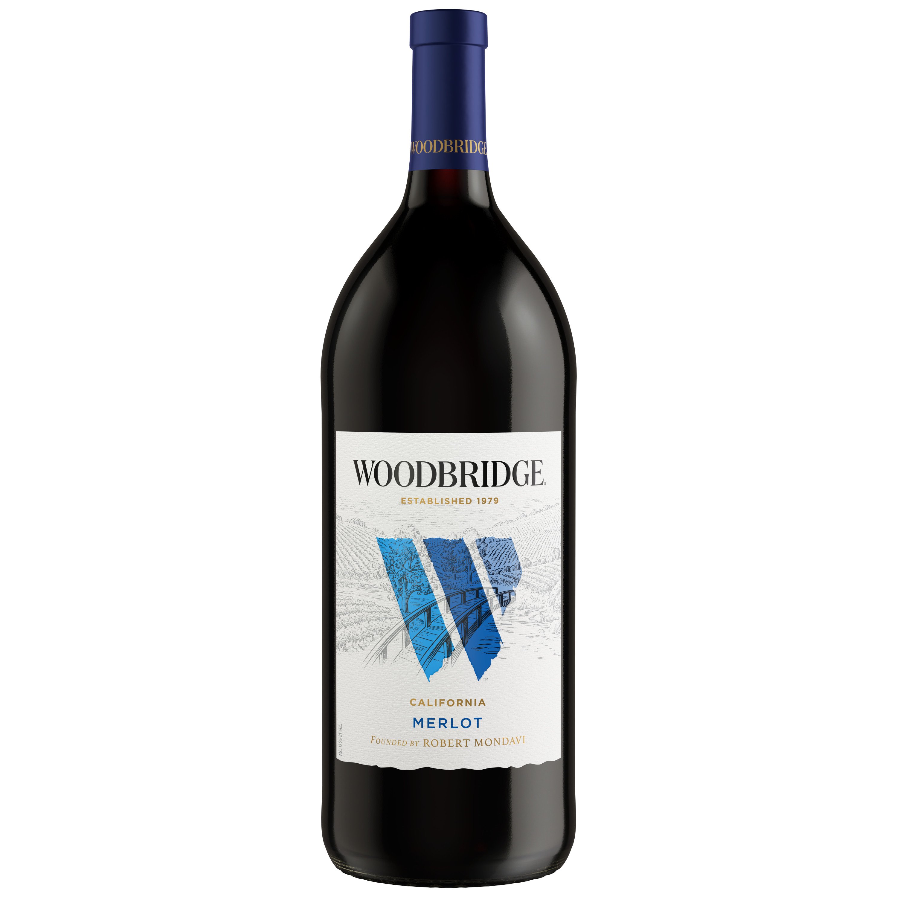Woodbridge Merlot Red Wine 1.5 L Bottle - Shop Wine at H-E-B