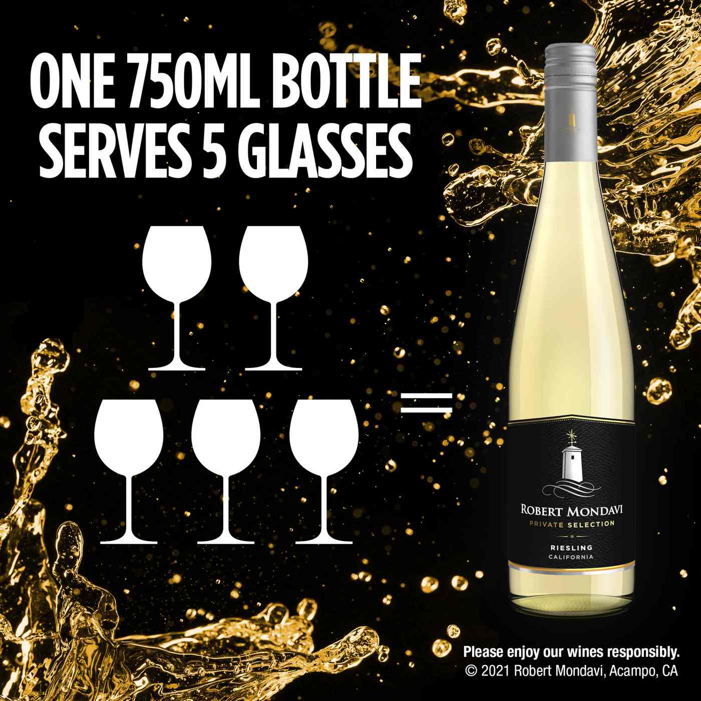 Robert Mondavi Private Selection Riesling White Wine - Shop Wine at H-E-B