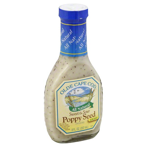 Olde Cape Cod Light Sweet and Sour Poppy Seed Dressing - Shop Salad ...