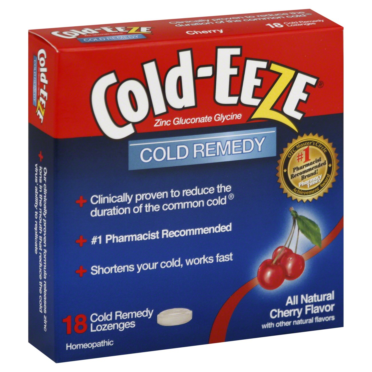 Cold Eeze Cold Remedy Cherry Flavor Lozenges - Shop Cough, cold & flu ...