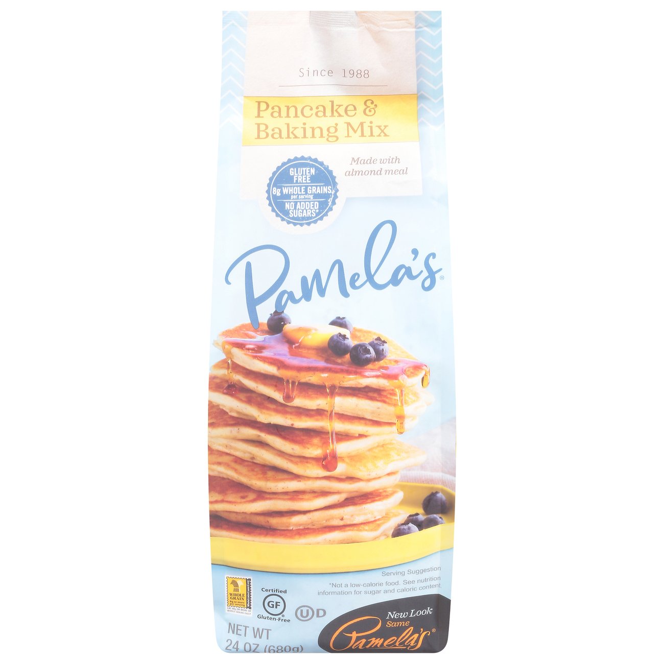 Pamelas Gluten Free Pancake And Baking Mix Shop Pancake Mixes At H E B