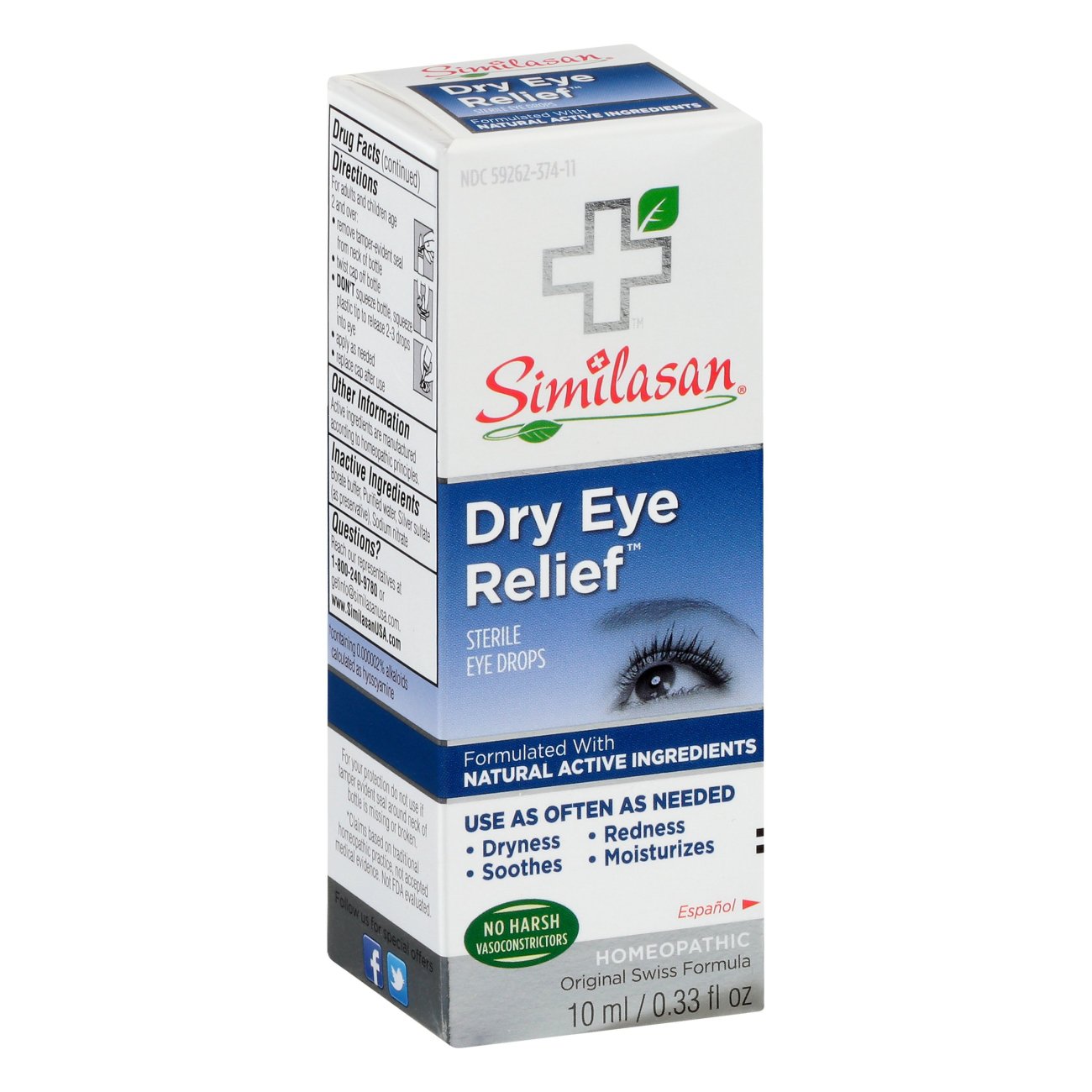 Similasan Dry Eye Relief - Shop Herbs & homeopathy at H-E-B
