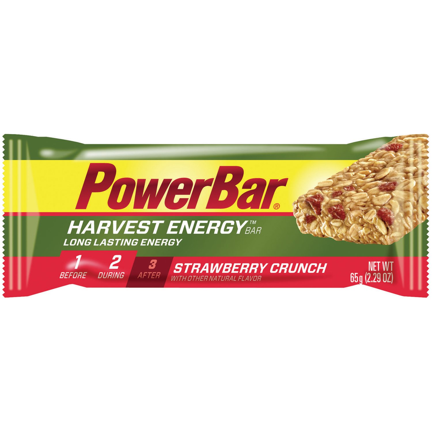 PowerBar Harvest Energy Strawberry Crunch Bar - Shop Granola & snack ...