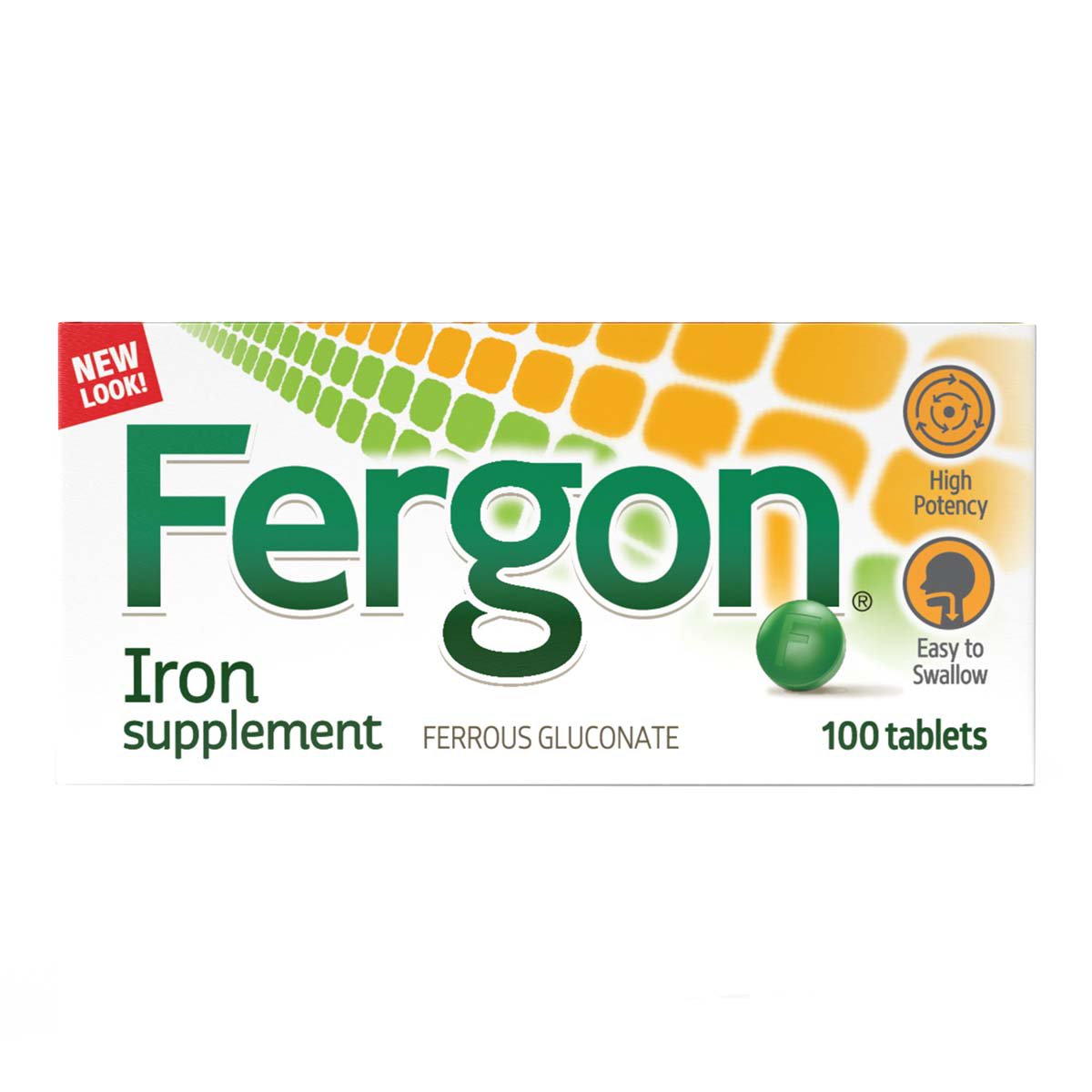 Fergon Ferrous Gluconate Tablets - Shop Vitamins & Supplements at H-E-B