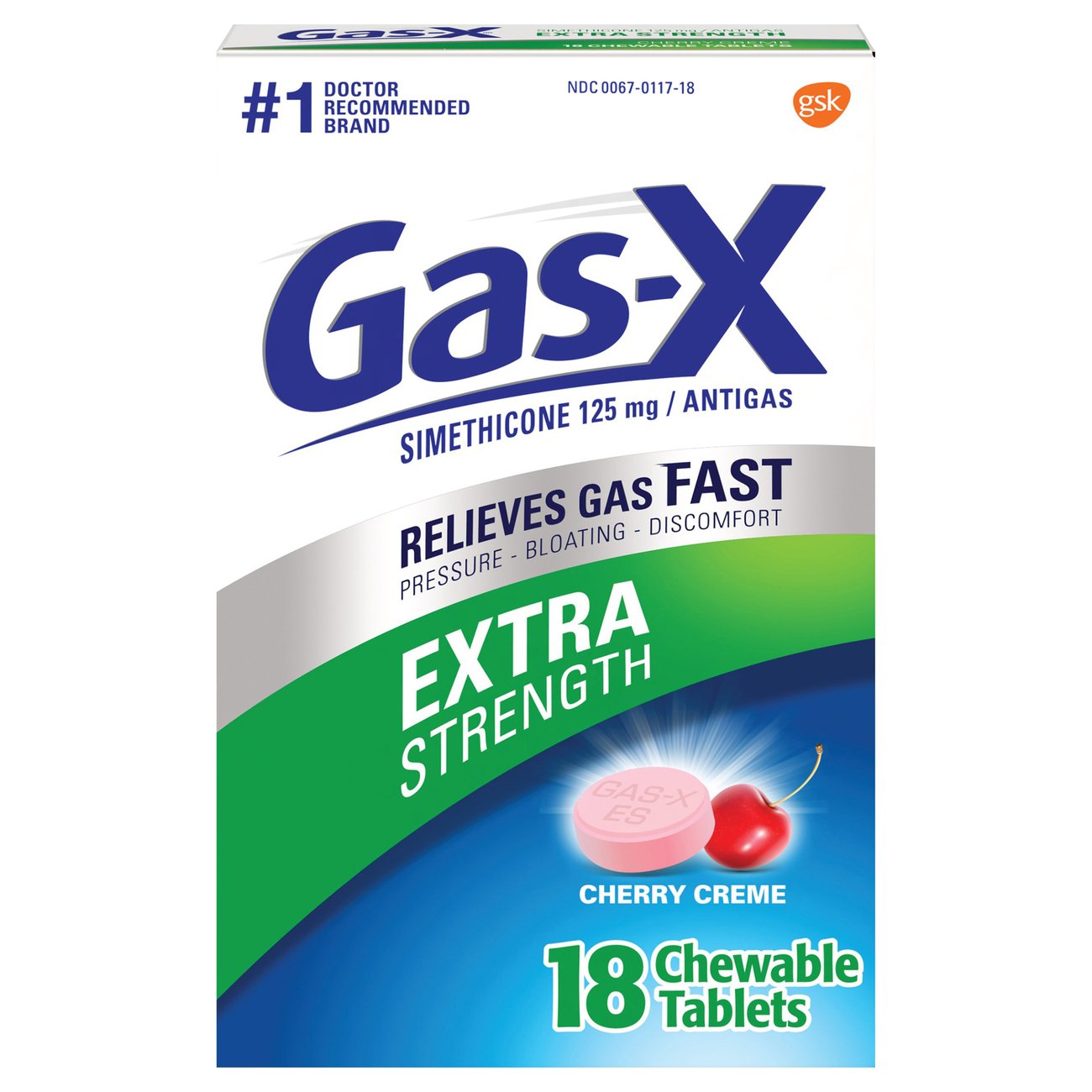 Gas-X ES Extra Strength Chewable Gas Relief Tablets - Cherry - Shop ...