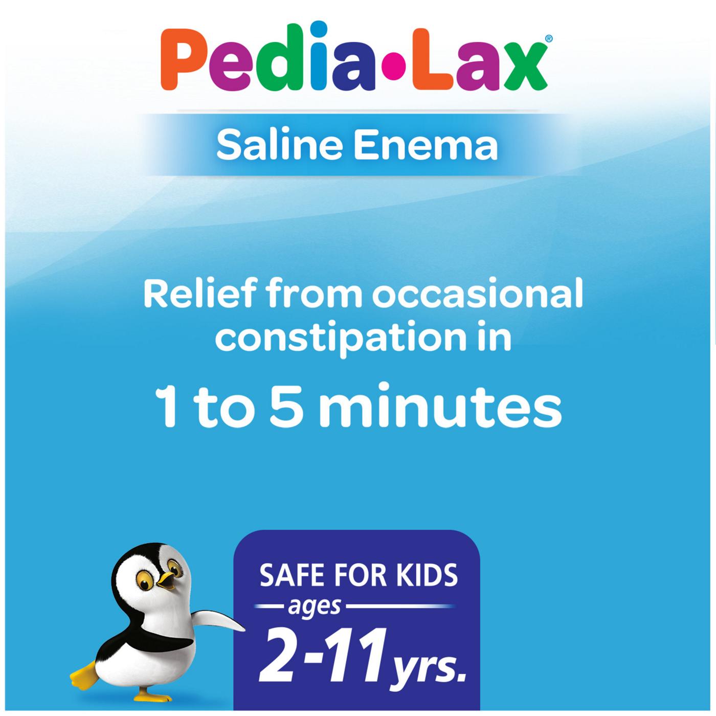 Pedia-Lax Laxative Saline Enema, for Kids Ages 2-11 - Shop Digestion ...